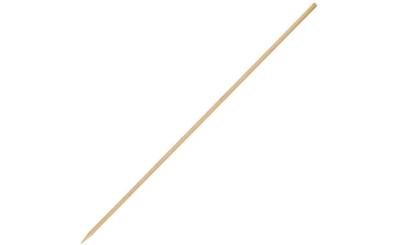 Bamboo Looped Heart Black Skewers | EcoBoxes
